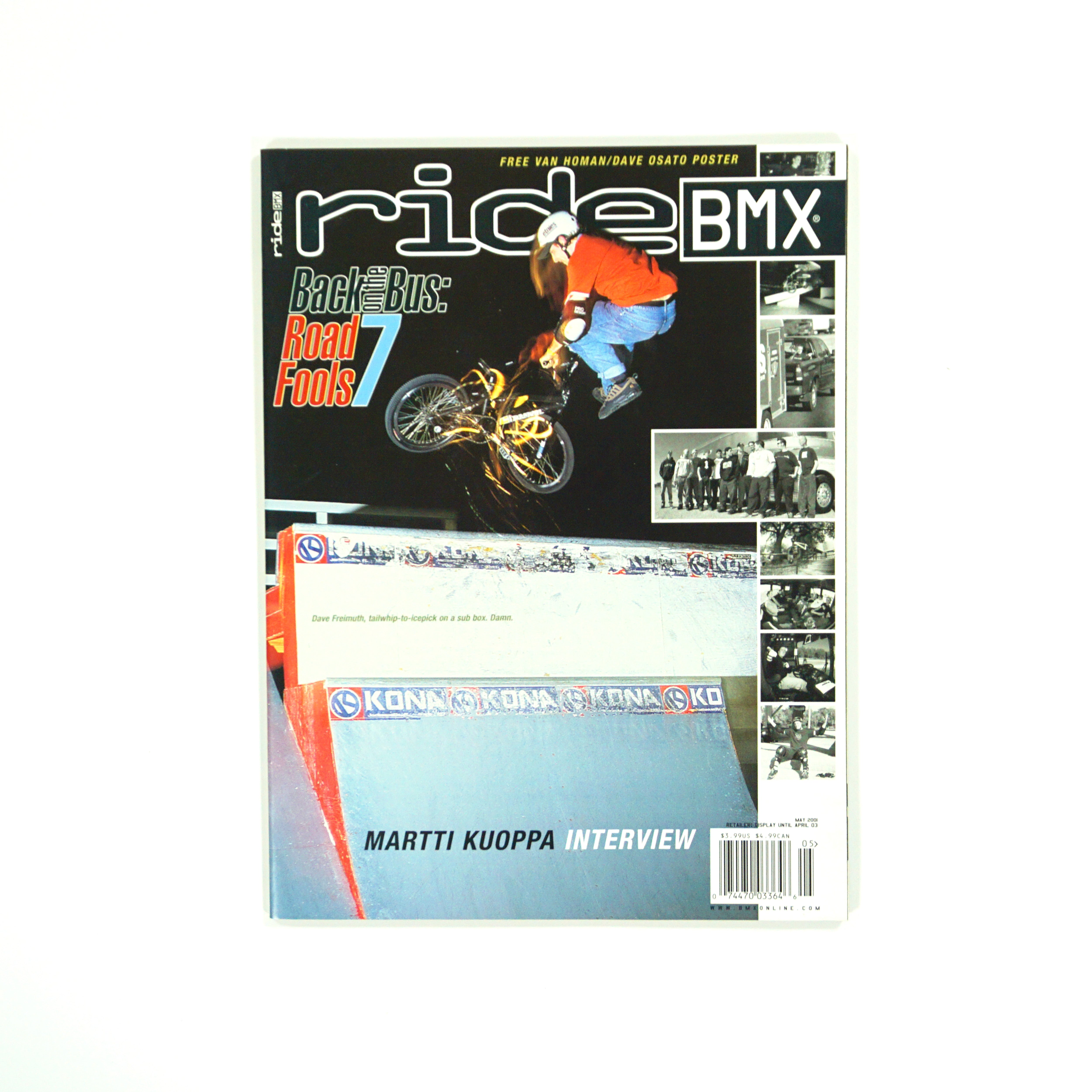 Ride BMX Magazine - May 2001 Issue – Early Miles